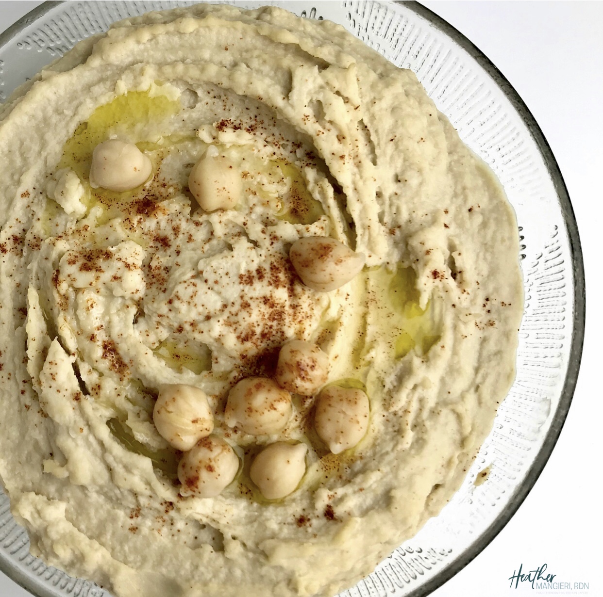 Classic Hummus with a Spicy Kick - Heather Mangieri Nutrition